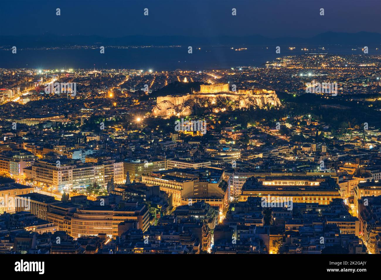 Iconic Parthenon Temple at the Acropolis of Athens, Greece Stock Photo ...