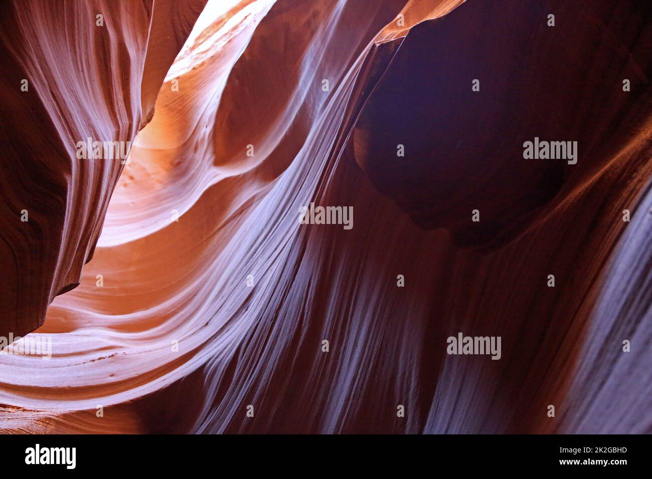 Rock waves - Secret Antelope Canyon, Arizona Stock Photo - Alamy