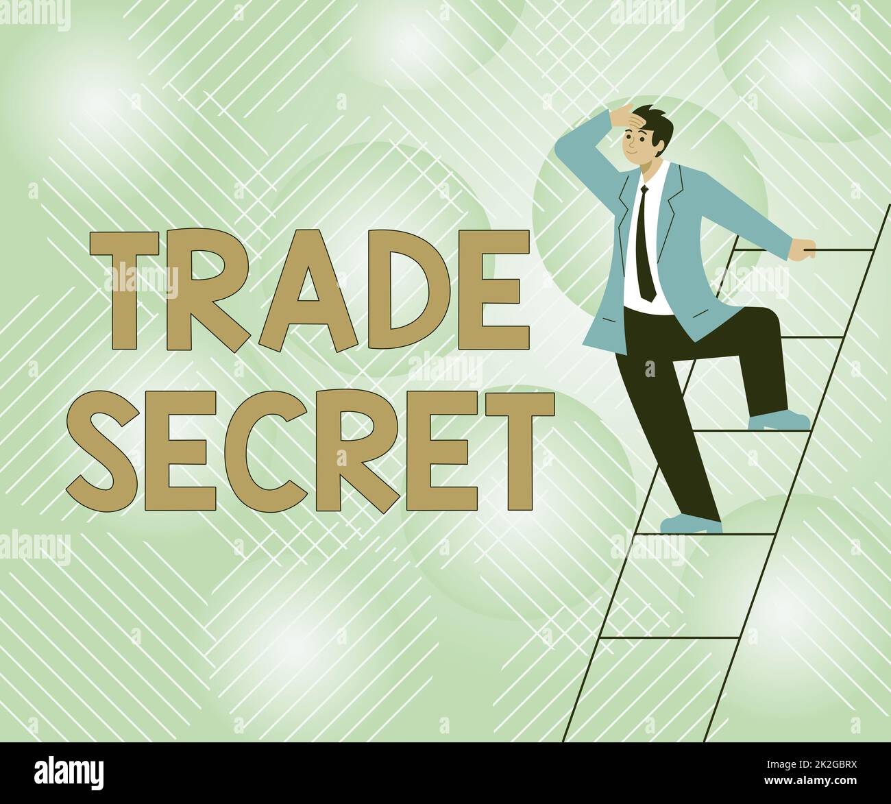 Conceptual caption Trade Secret. Business overview Confidential ...