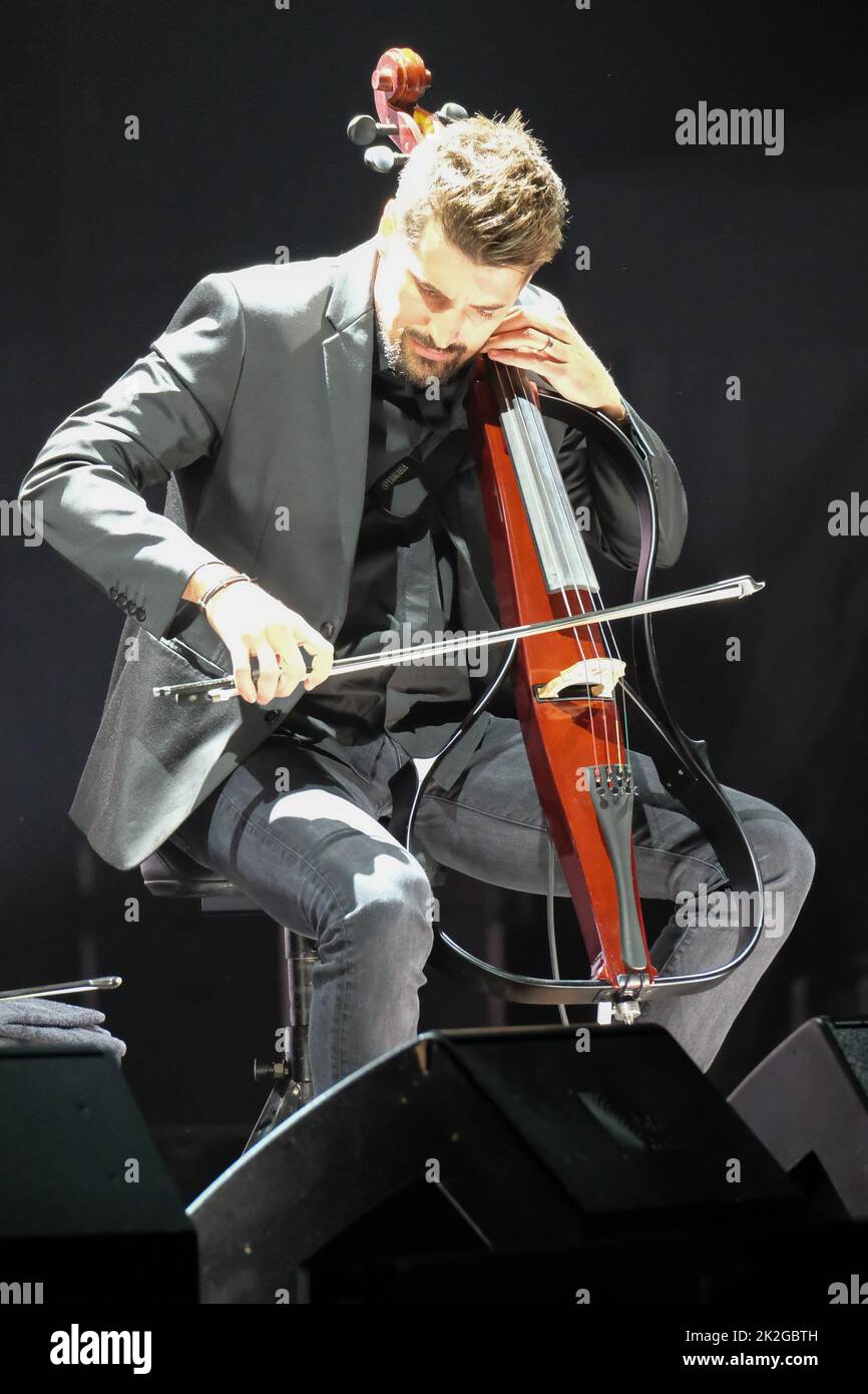 Arena di Verona, Verona, Italy, September 22, 2022, The 2Cellos - Luka ...