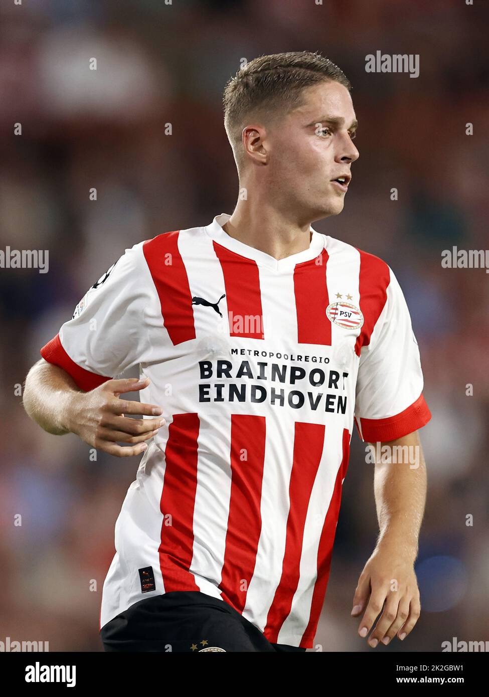 EINDHOVEN - Joey Veerman of PSV Eindhoven during the UEFA Champions ...