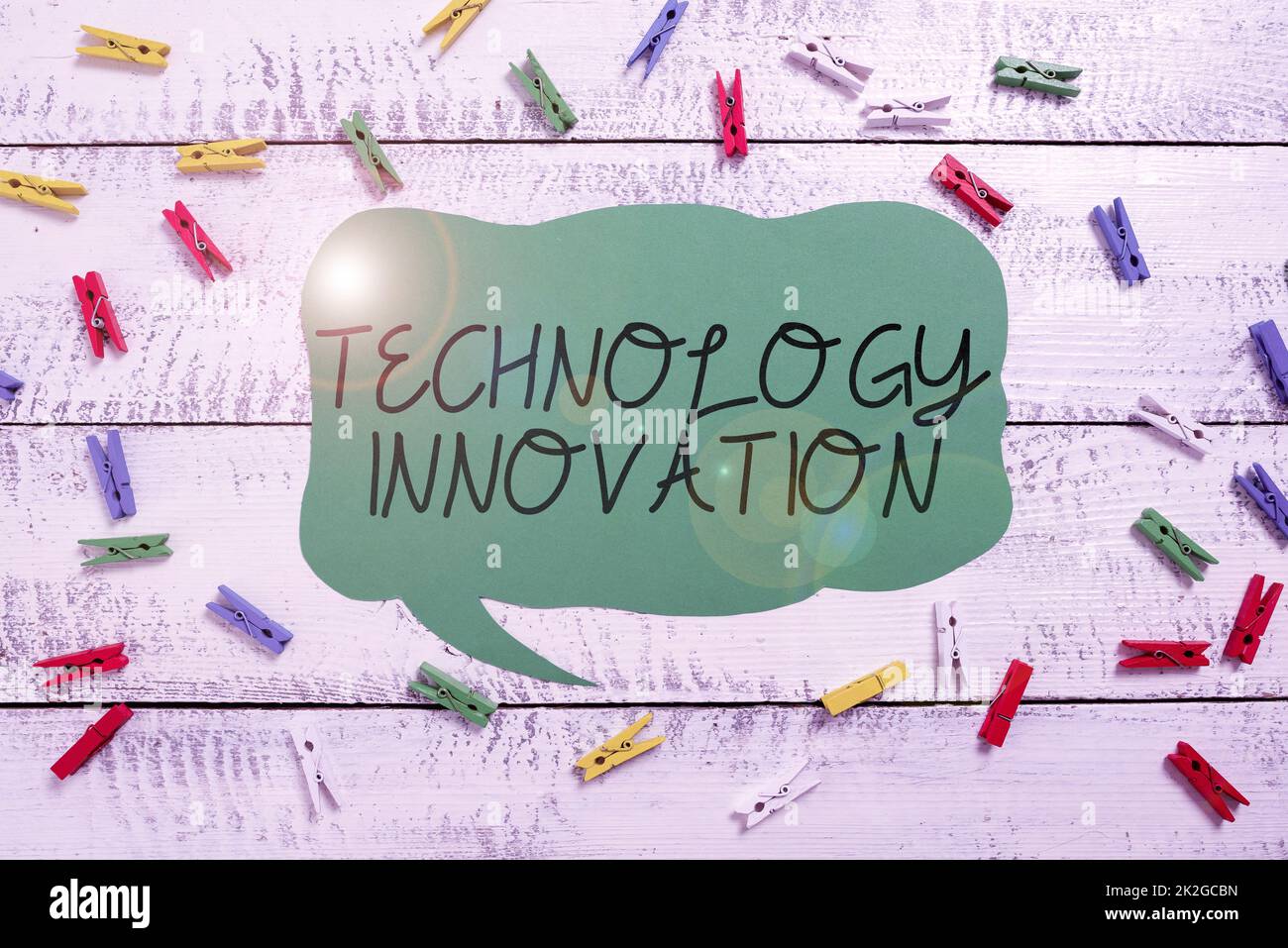 Text showing inspiration Technology Innovation. Internet Concept ...