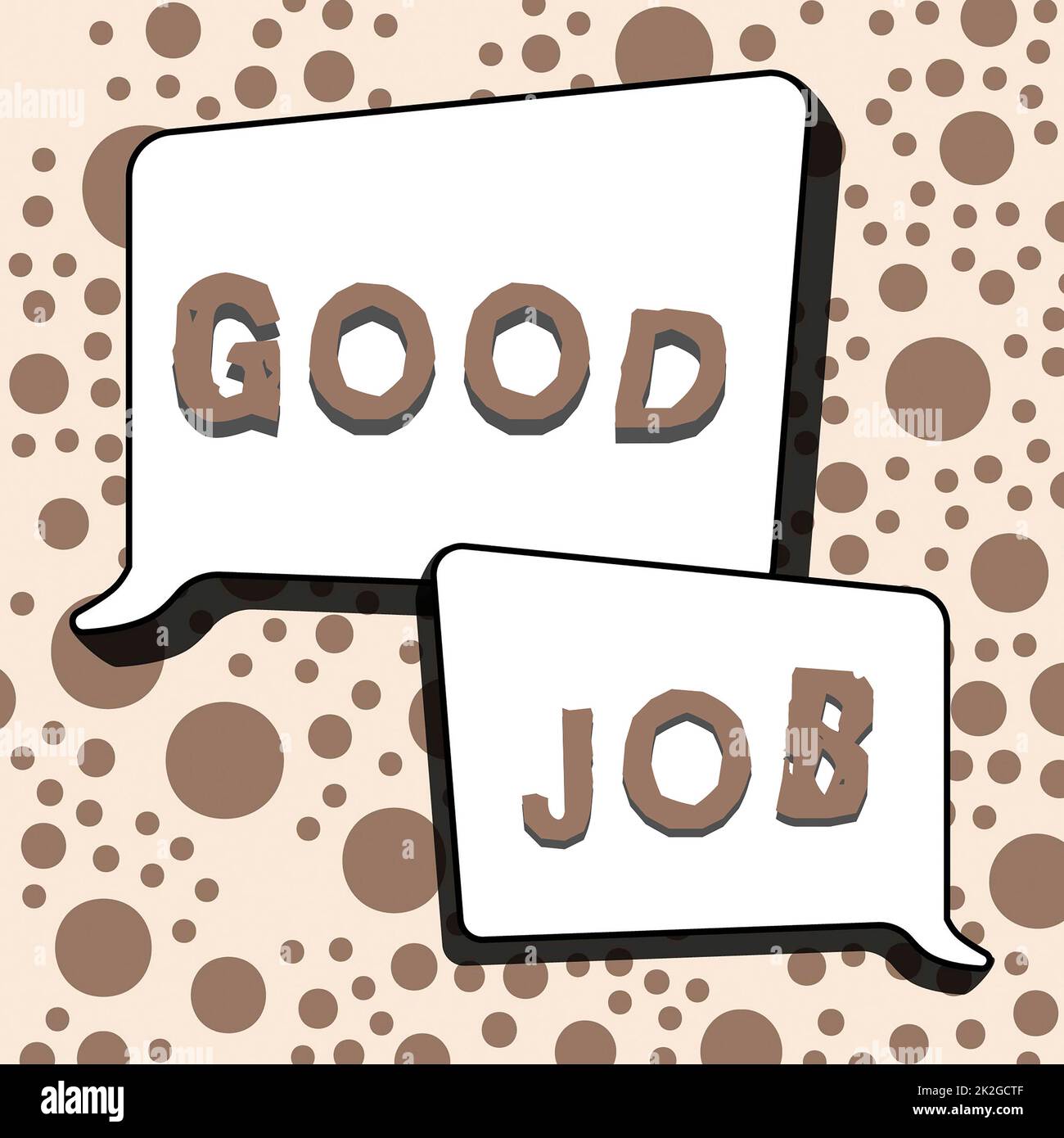Inspiration showing sign Good Job. Word for encourage someone for his ...