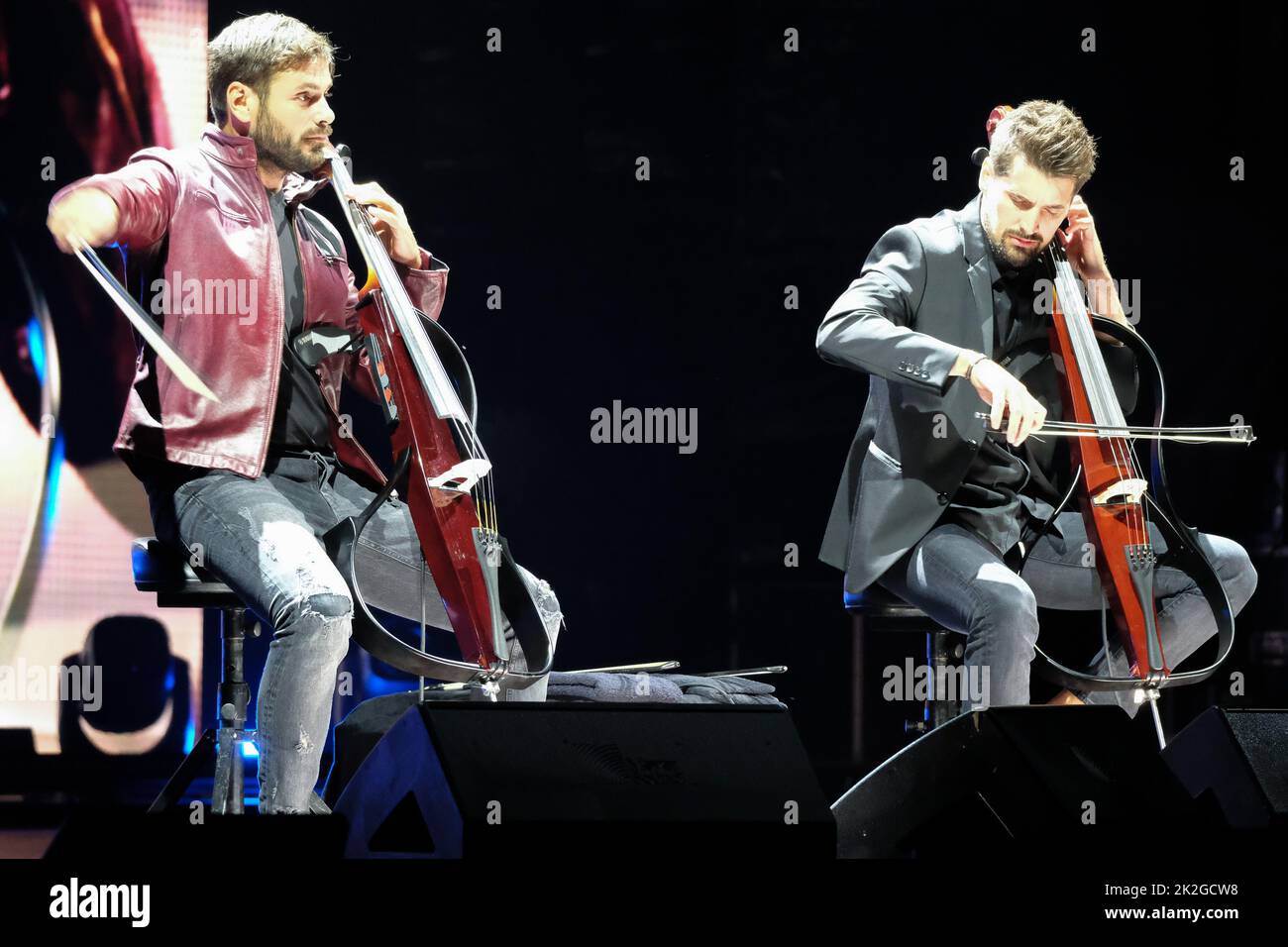Arena di Verona, Verona, Italy, September 22, 2022, The 2Cellos - Luka ...