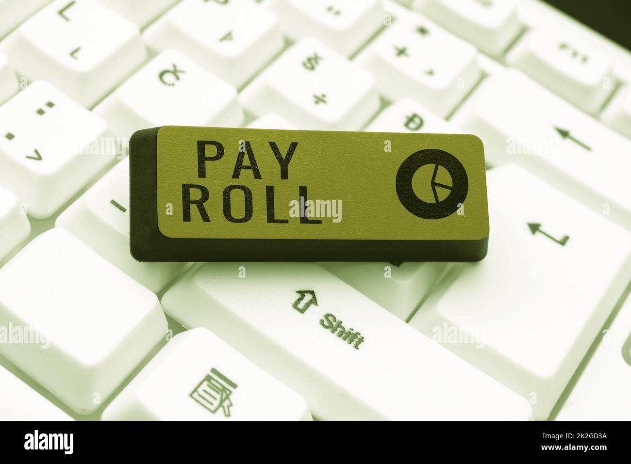 Sign displaying Pay Roll. Business approach Amount of wages and ...