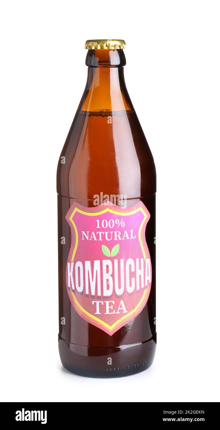 Bottle natural probiotic drink Cut Out Stock Images & Pictures - Alamy