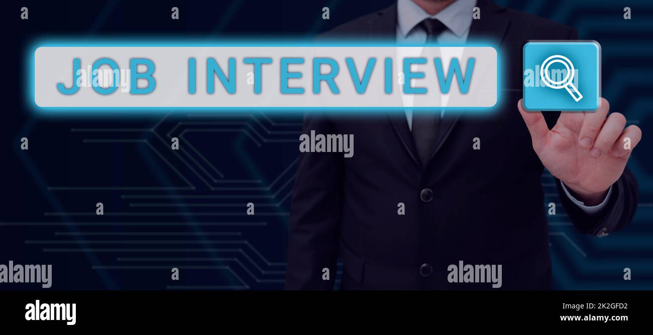 Conceptual caption Job Interview. Business approach Assessment ... Conceptual caption Job Interview. Business approach Assessment ...