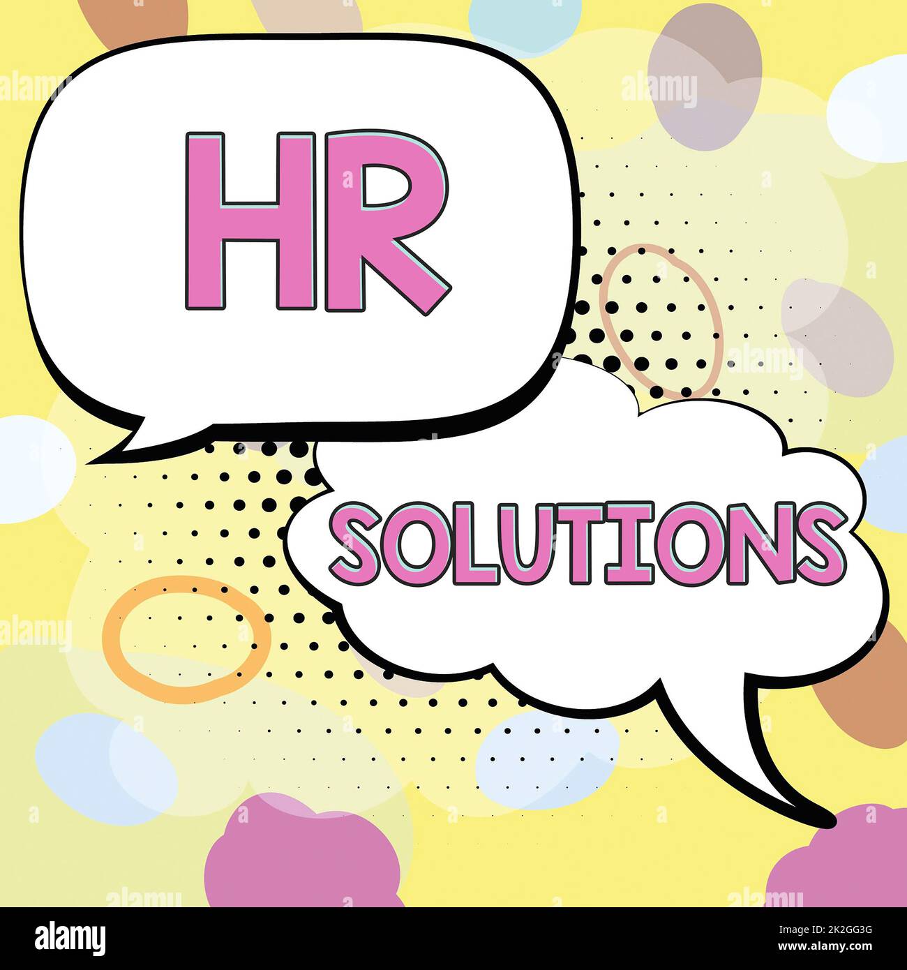 Hand writing sign Hr Solutions. Business overview Outsourced Human ...