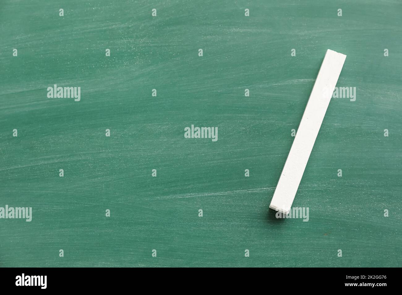 White chalk on green school blackboard Stock Photo - Alamy