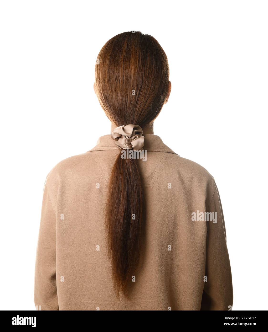 White scrunchy shirt hi-res stock photography and images - Alamy