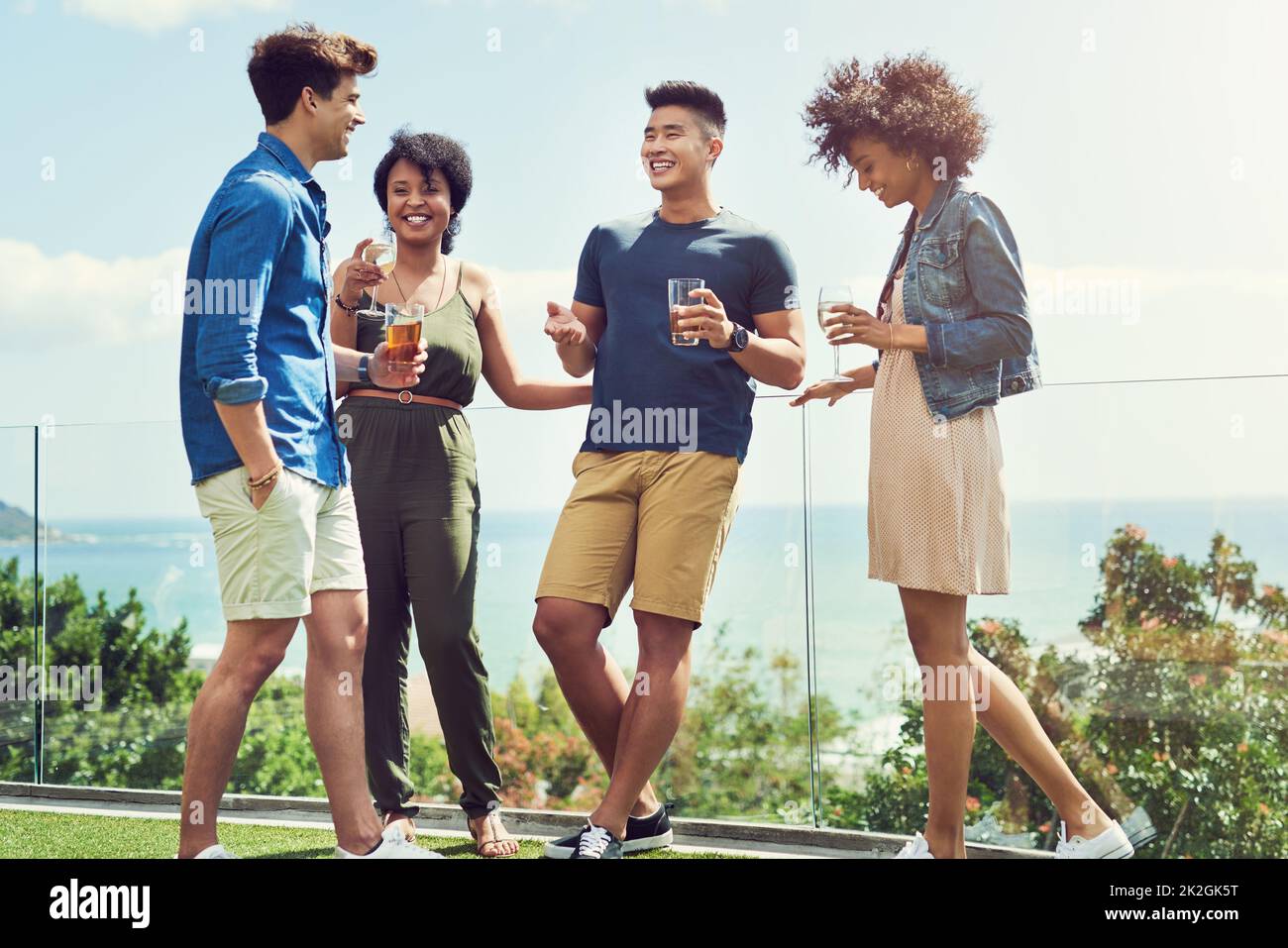 Women enjoying themselves outside hi-res stock photography and images ...