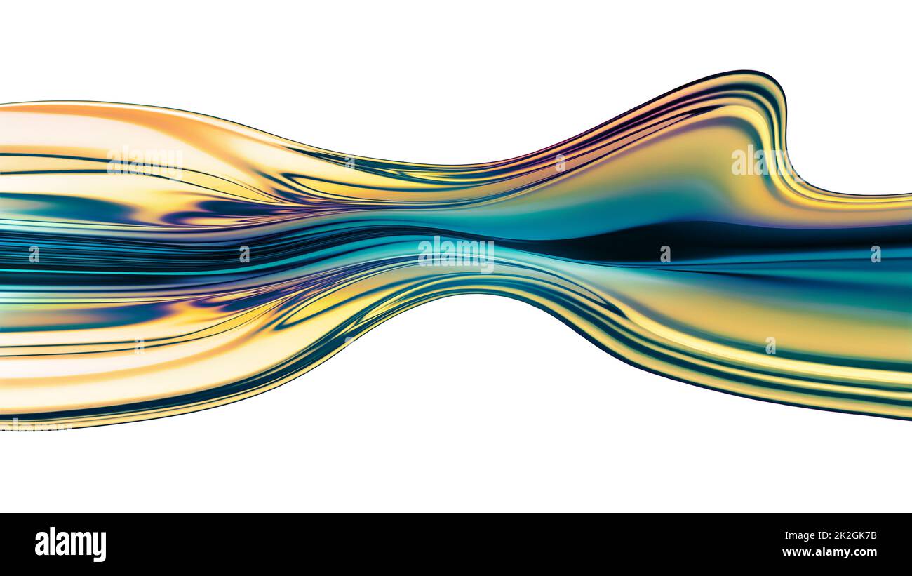 Modern chrome wallpaper liquid hi-res stock photography and images - Alamy