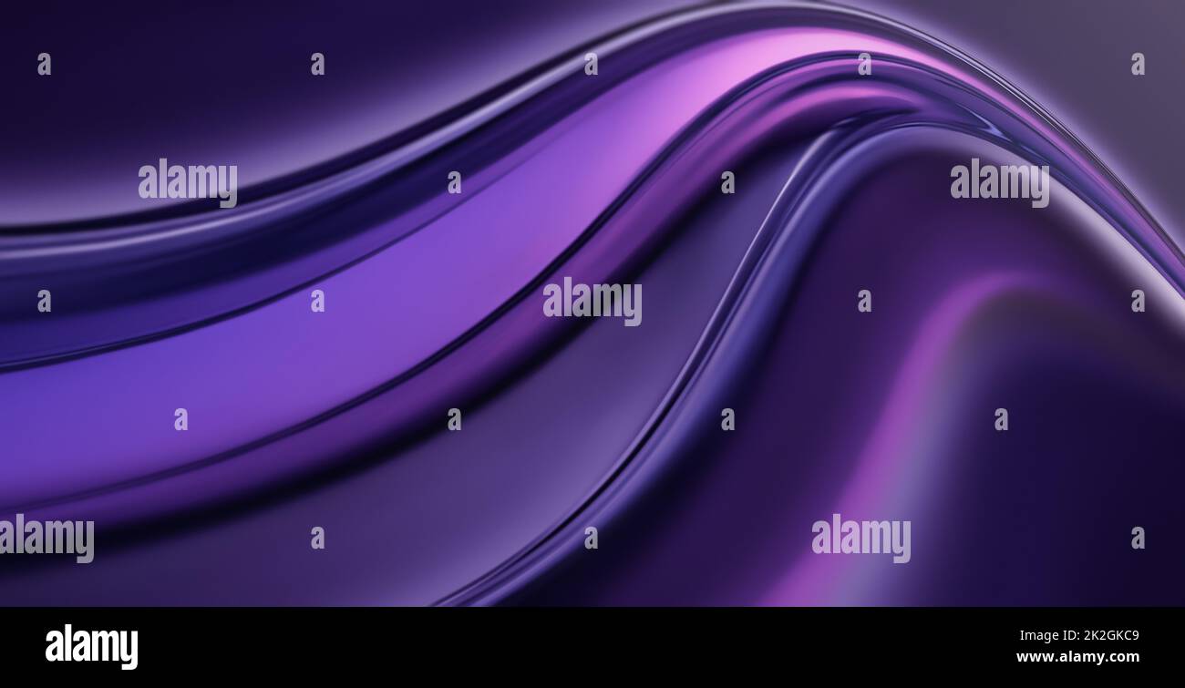 Liquid Violet Chrome Background Stock Photo - Alamy