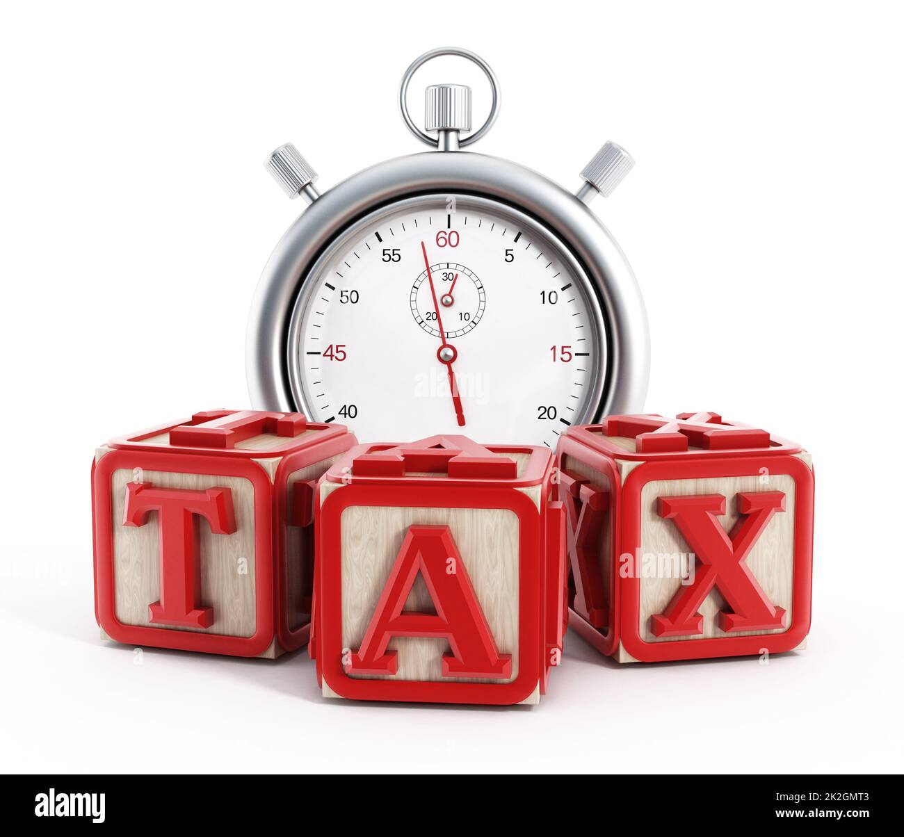 Tax time word Cut Out Stock Images & Pictures - Alamy