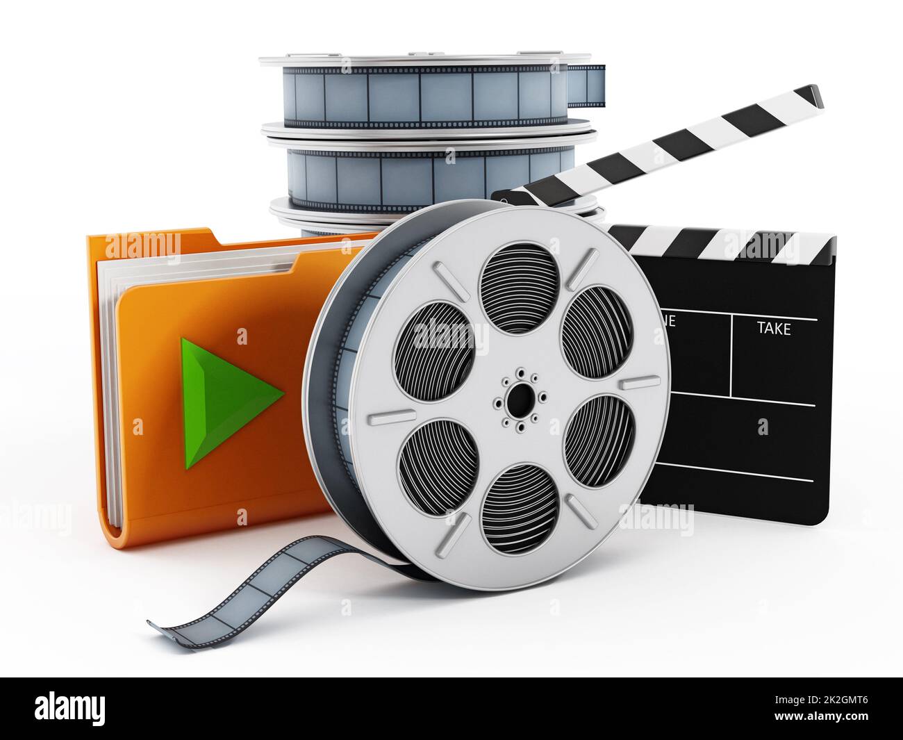 Video clip icon Cut Out Stock Images & Pictures - Alamy