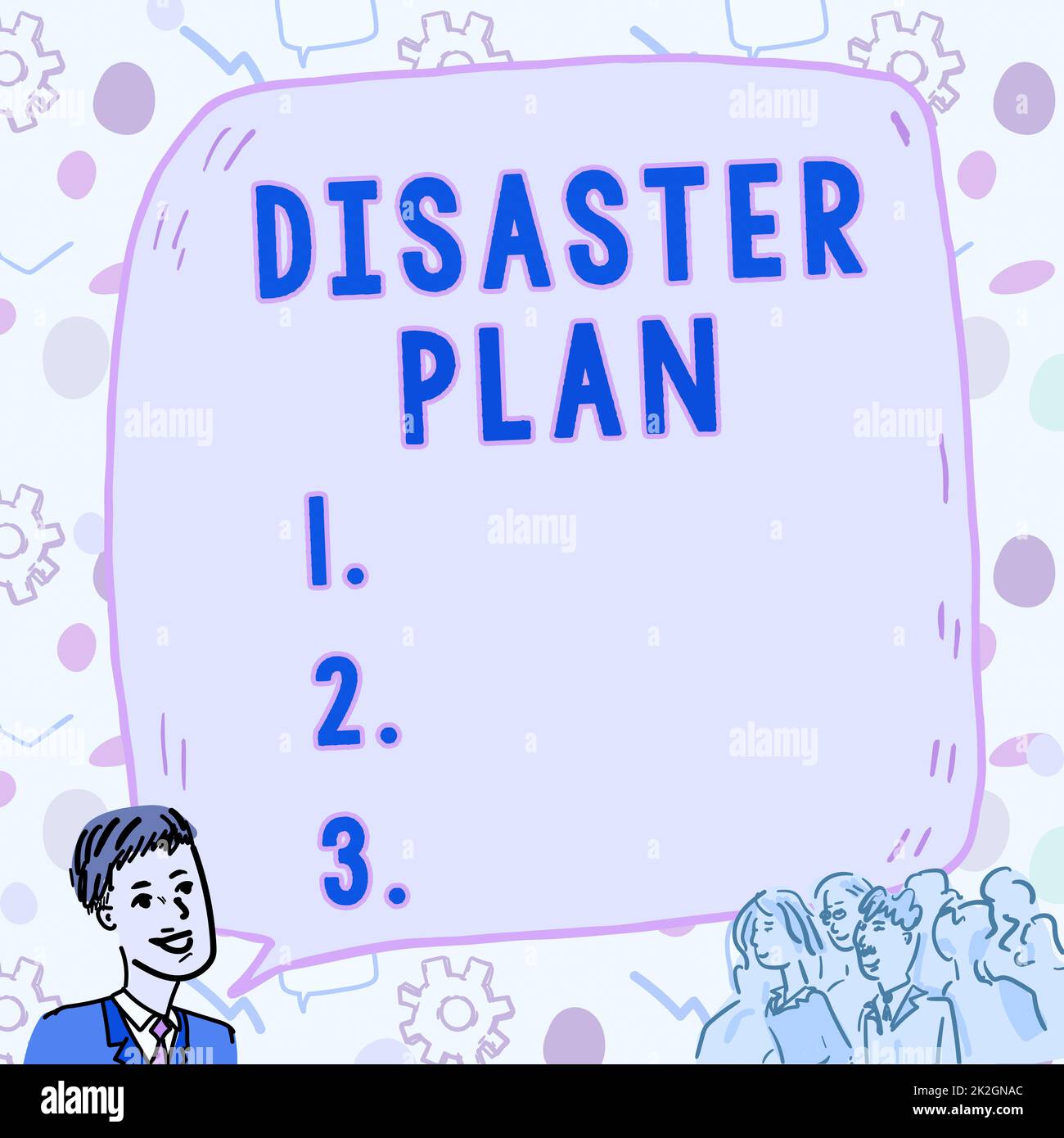 Text showing inspiration Disaster Plan. Business overview Respond to ...