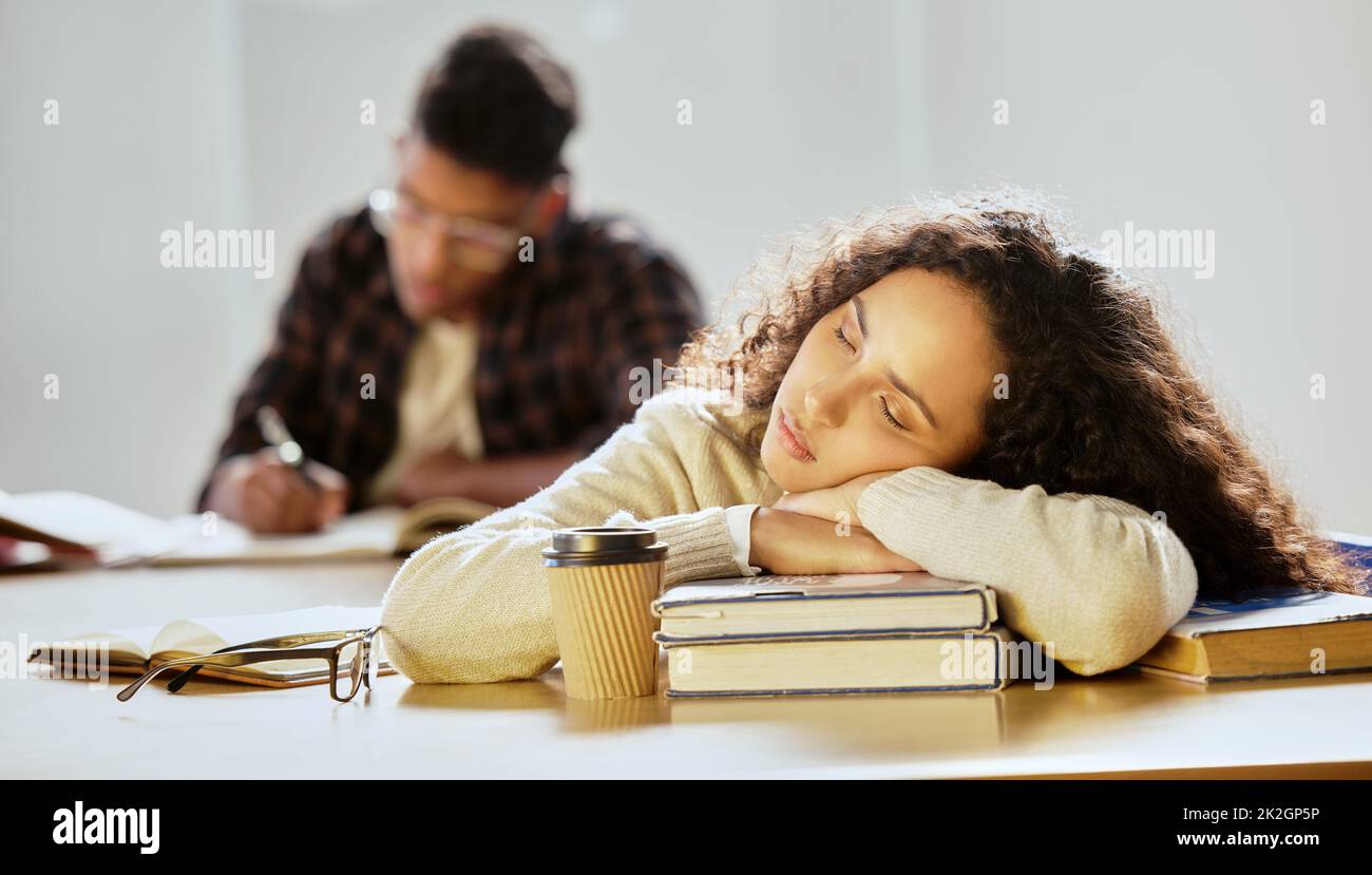 Falling Asleep In College Class