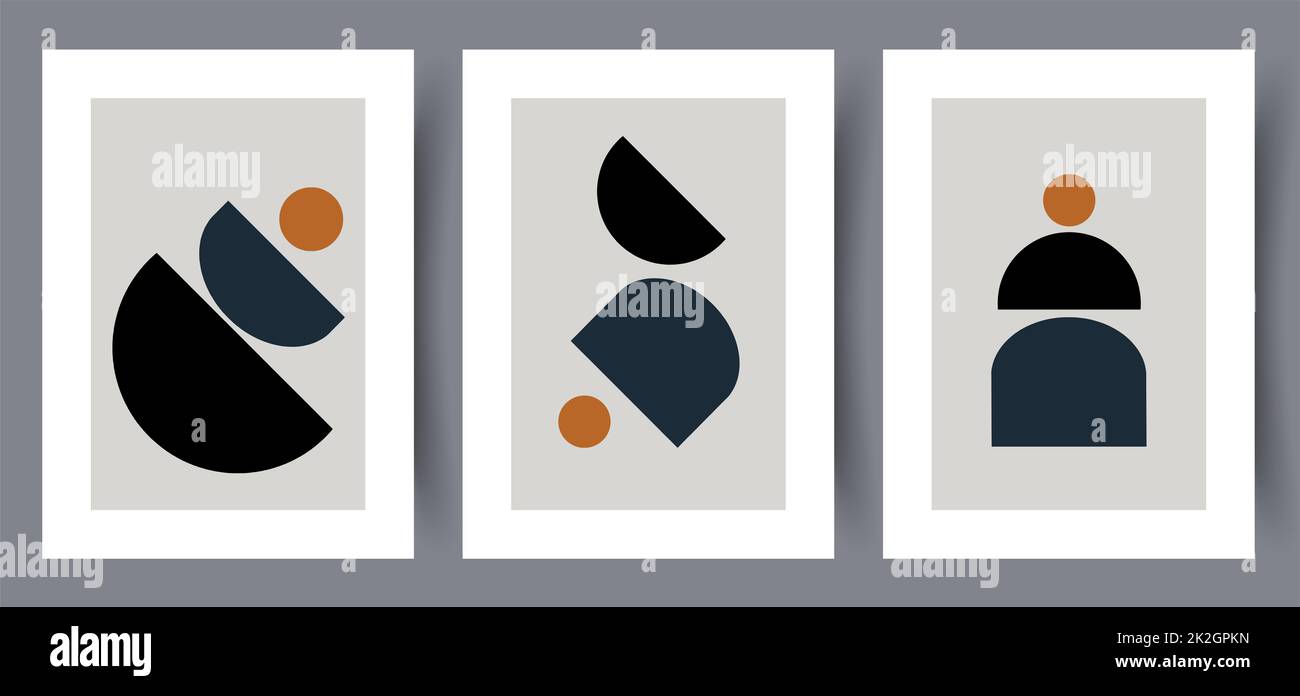 Abstract vector wall art background Stock Photo - Alamy