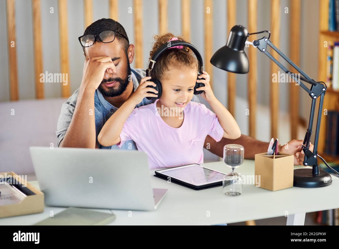Man interrupting study hi-res stock photography and images - Alamy