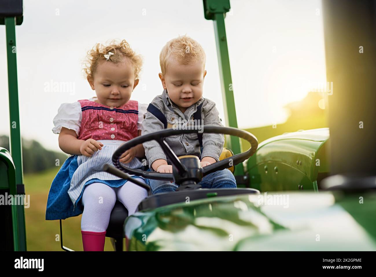 Family with two children countryside hi-res stock photography and ...