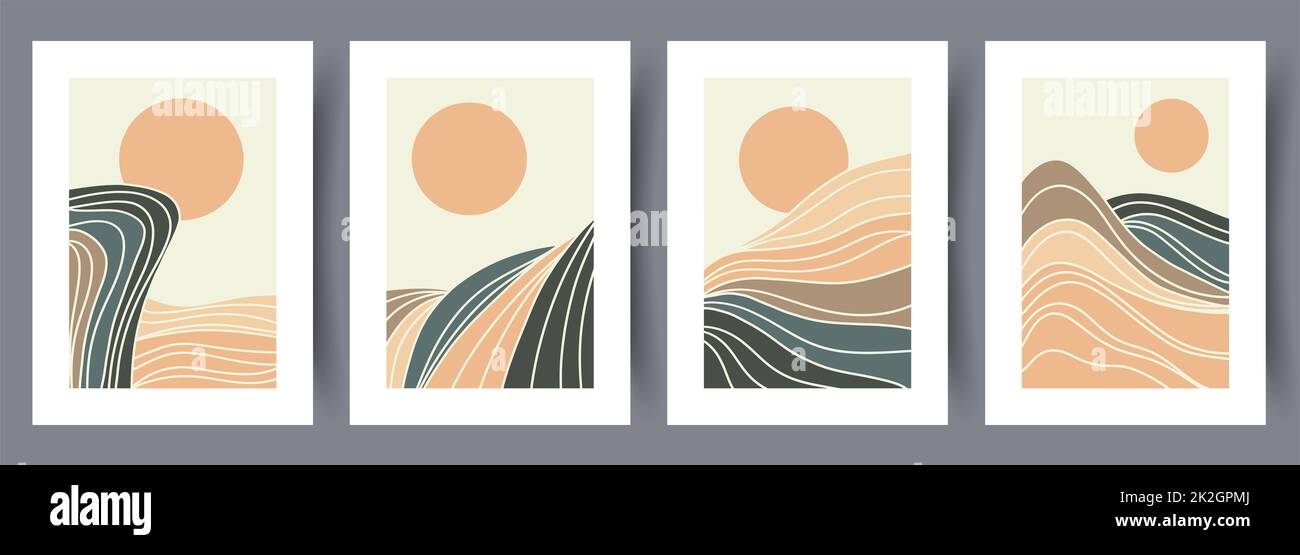 Abstract vector wall art background Stock Photo - Alamy