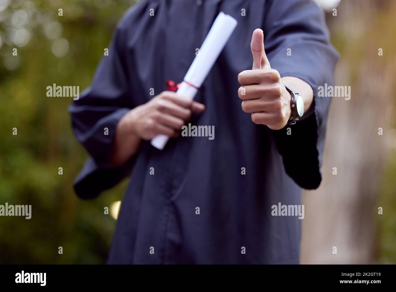 Stay dedicated and great things will happen. Cropped shot of a young ...