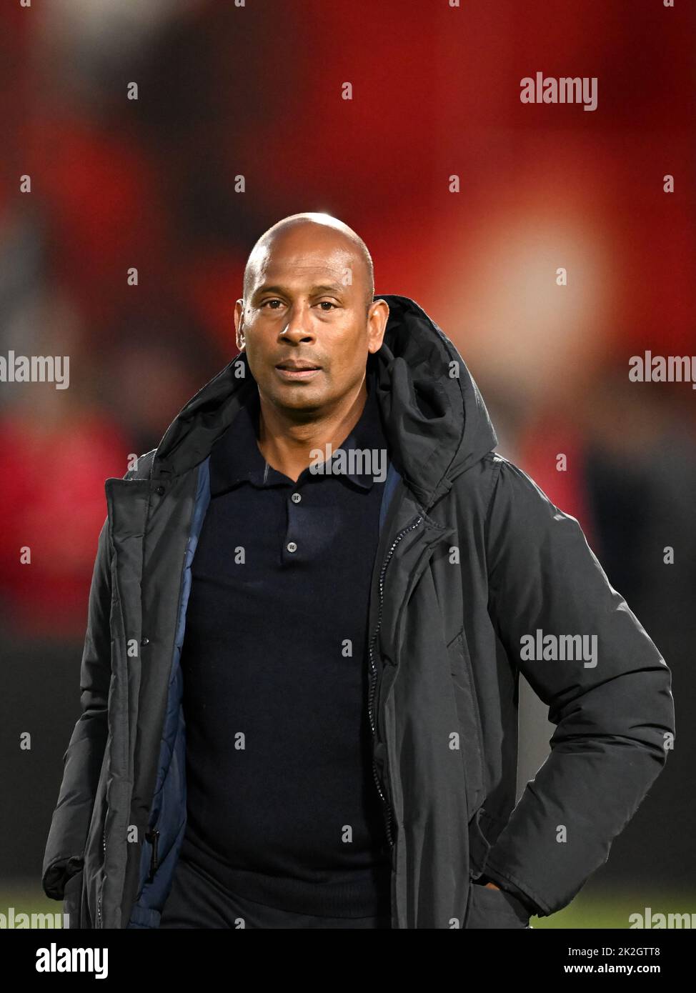 ALMERE - Suriname trainer, coach Aaron Winter during the International ...