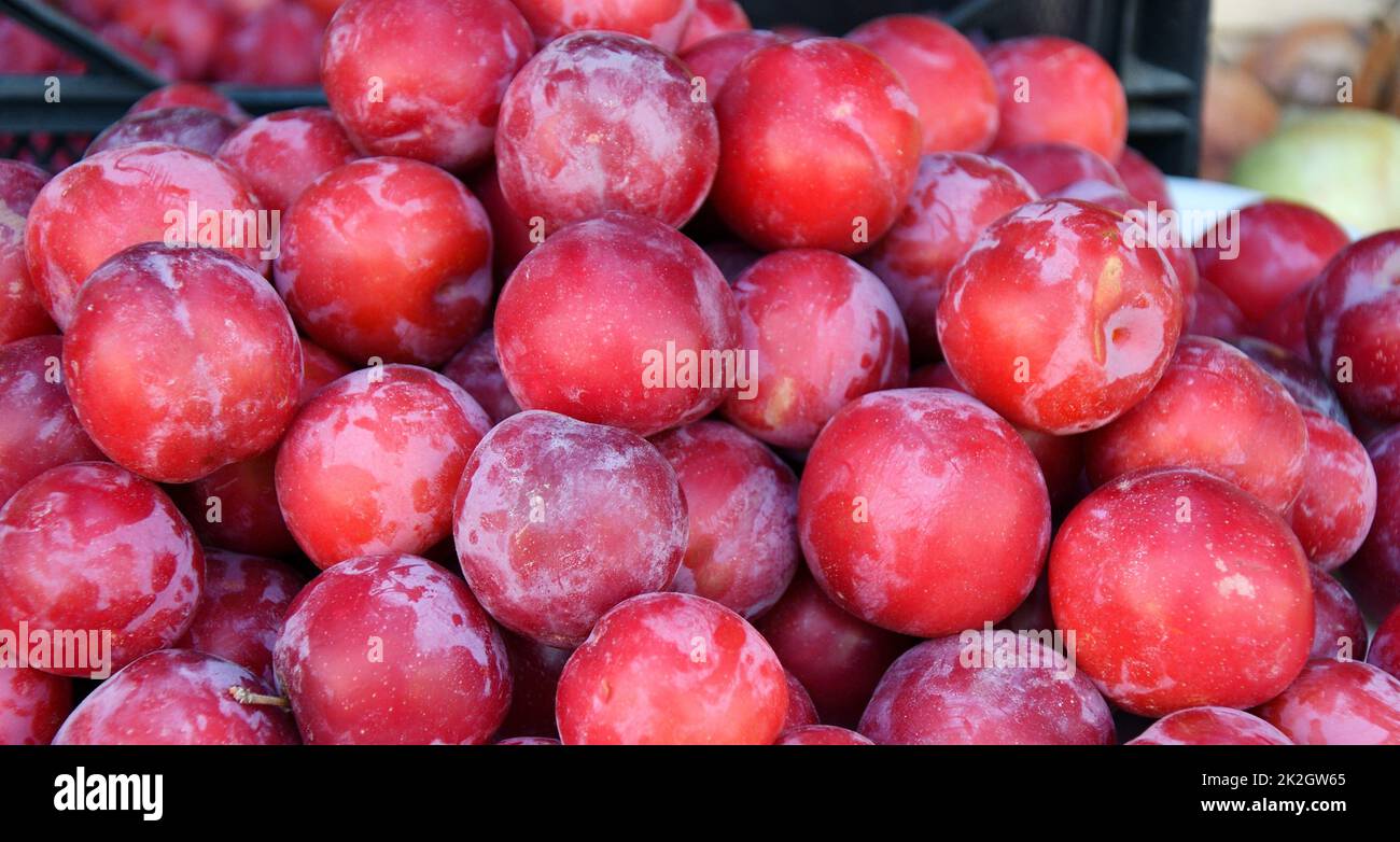Ripe plum hi-res stock photography and images - Alamy