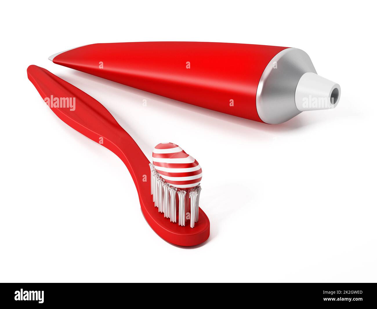 Realistic dental health concept Cut Out Stock Images & Pictures - Alamy