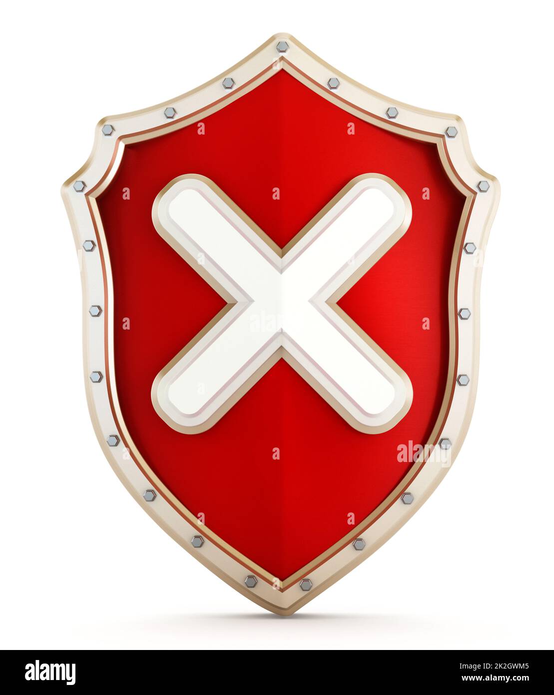 Red cross badge Cut Out Stock Images & Pictures - Alamy
