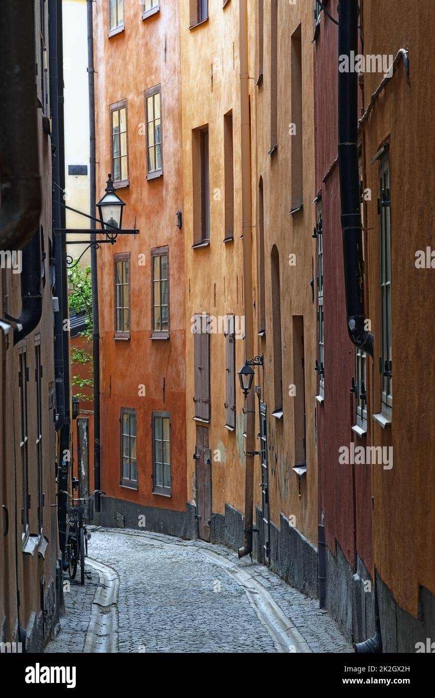 Living history through architecture. historic buildings Stock Photo - Alamy