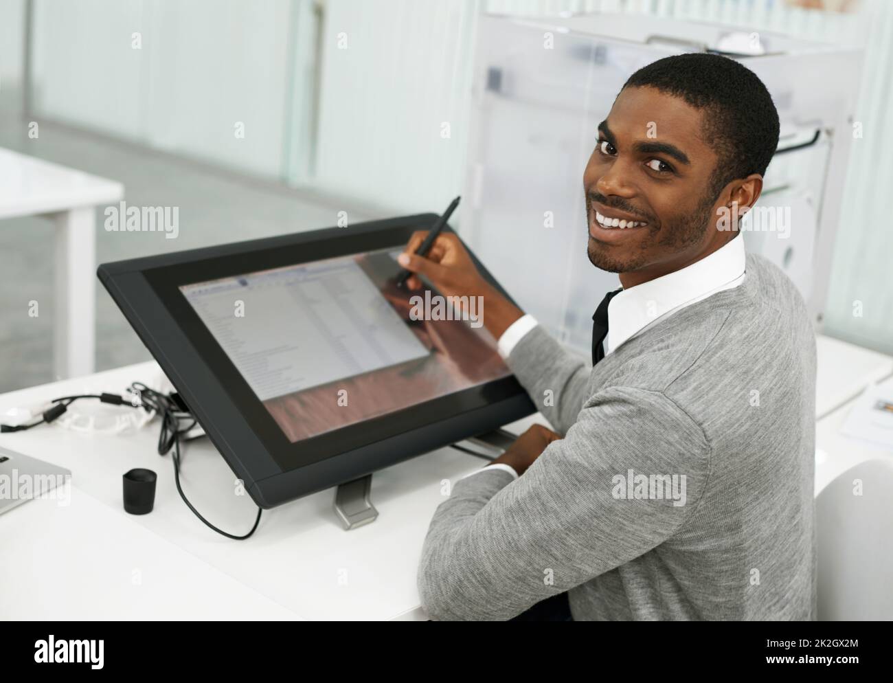 Hi tech worker hi-res stock photography and images - Alamy