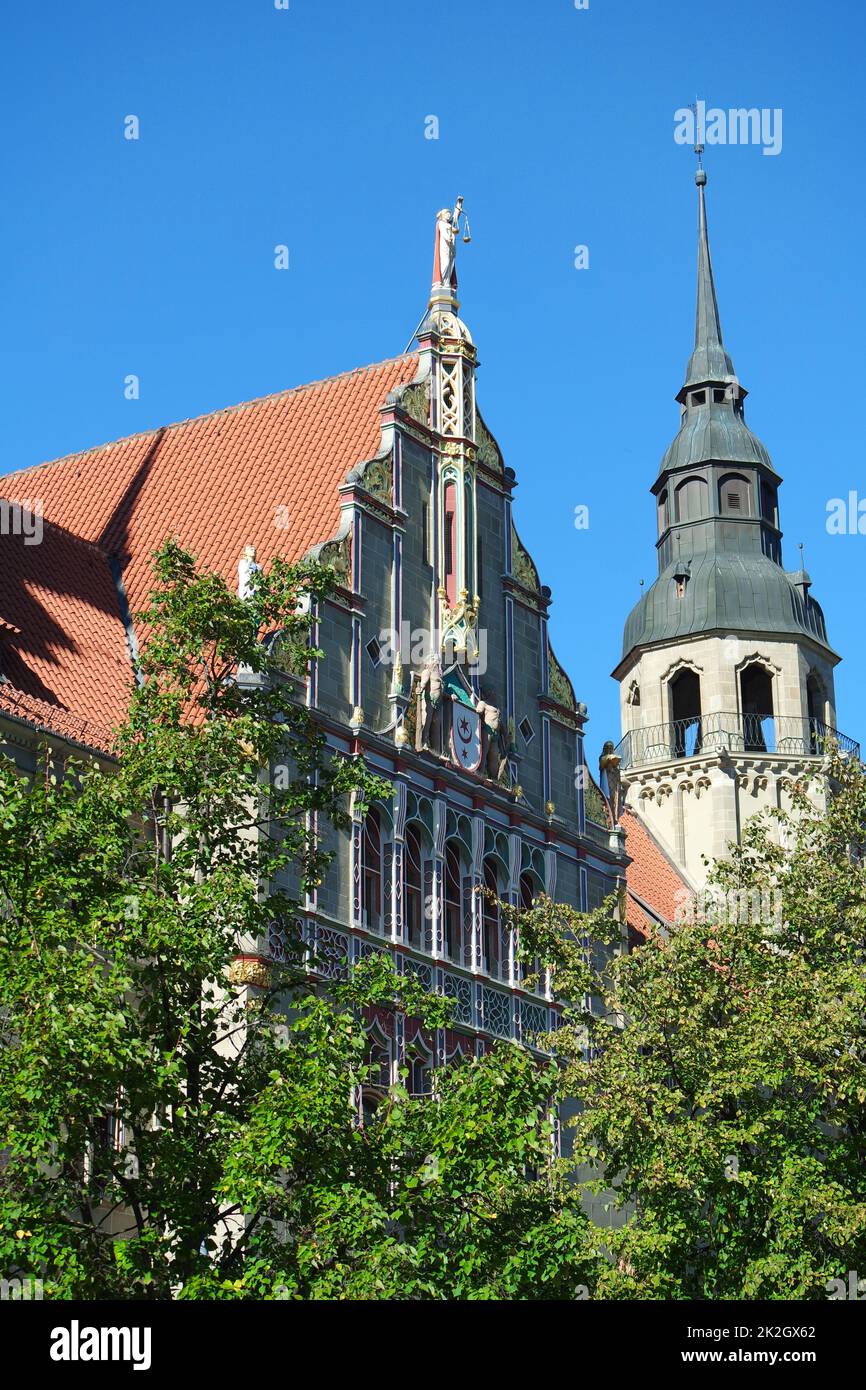 Altstadt in Halle an der Saale Stock Photo - Alamy
