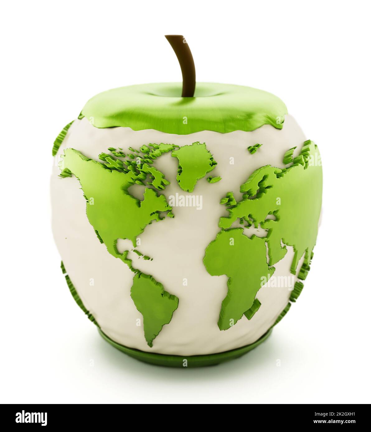 Sphere half concept Cut Out Stock Images & Pictures - Alamy