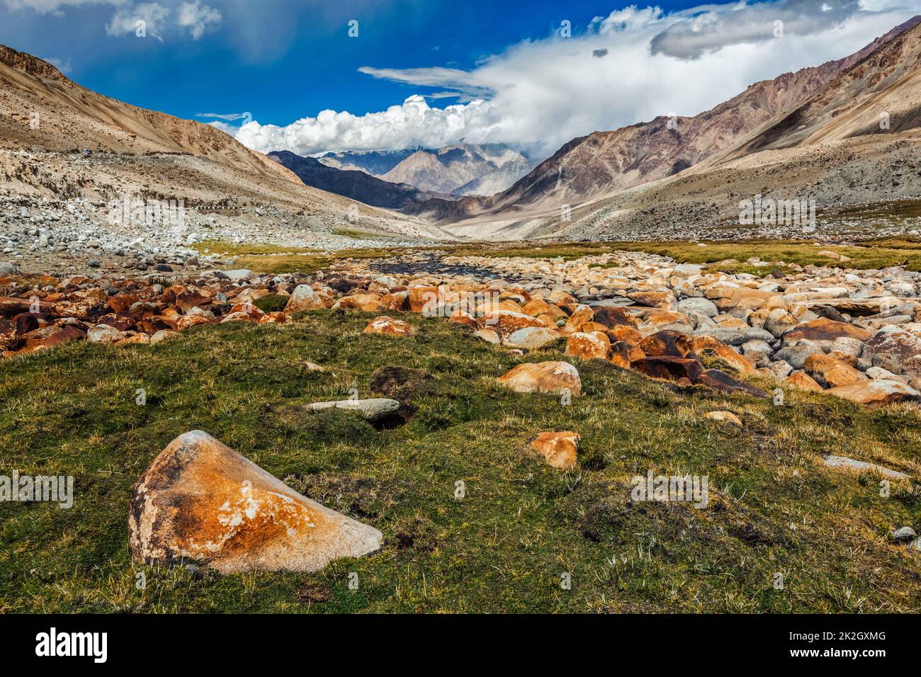 Himalayan landscape. Ladakh, India Stock Photo - Alamy