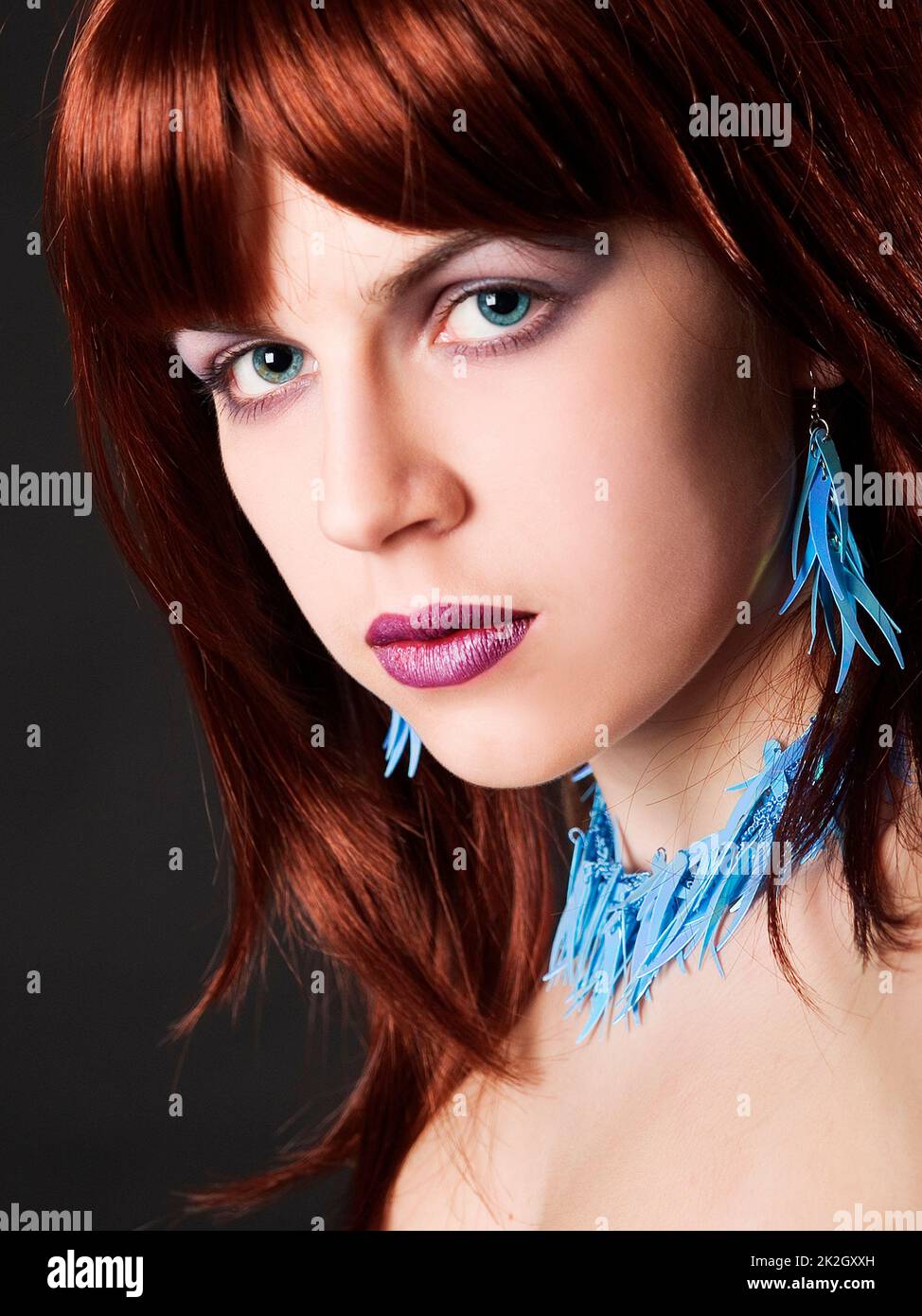 Turquoise eyes hi-res stock photography and images - Alamy