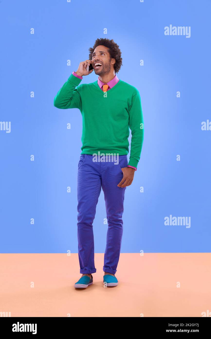 Black coloured colored young man hi-res stock photography and images ...