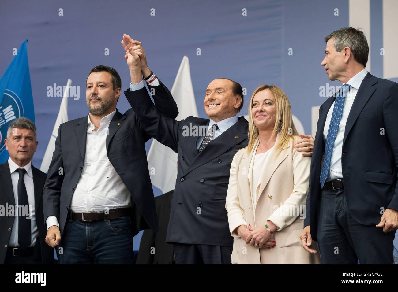 Giorgia meloni berlusconi hi-res stock photography and images - Alamy