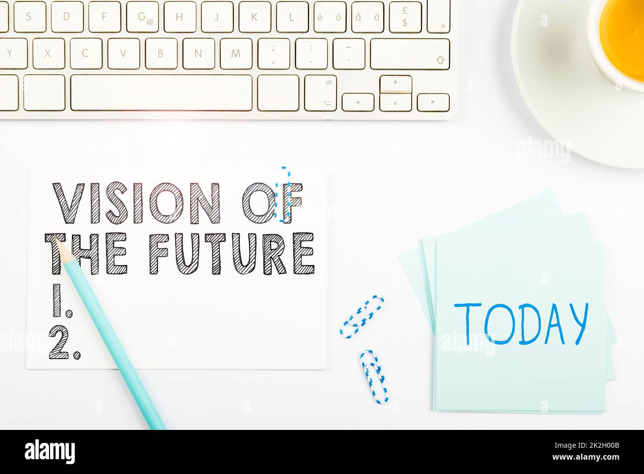 Conceptual display Vision Of The Future. Business idea Seeing something ...