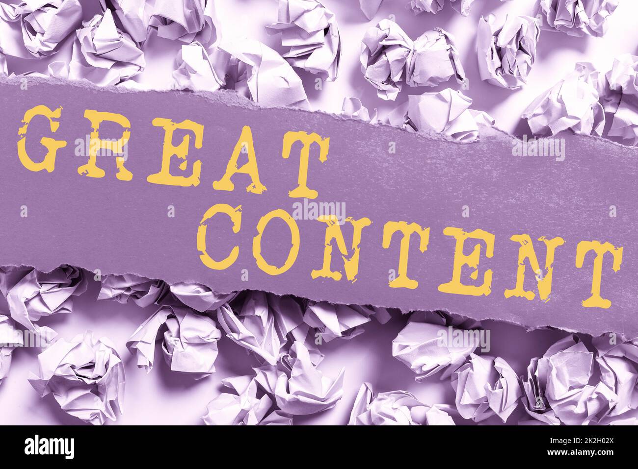 Text showing inspiration Great Content. Word Written on Satisfaction ...