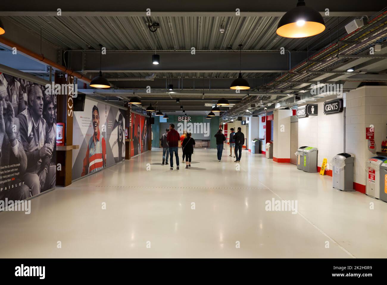 Inside anfield hi-res stock photography and images - Alamy
