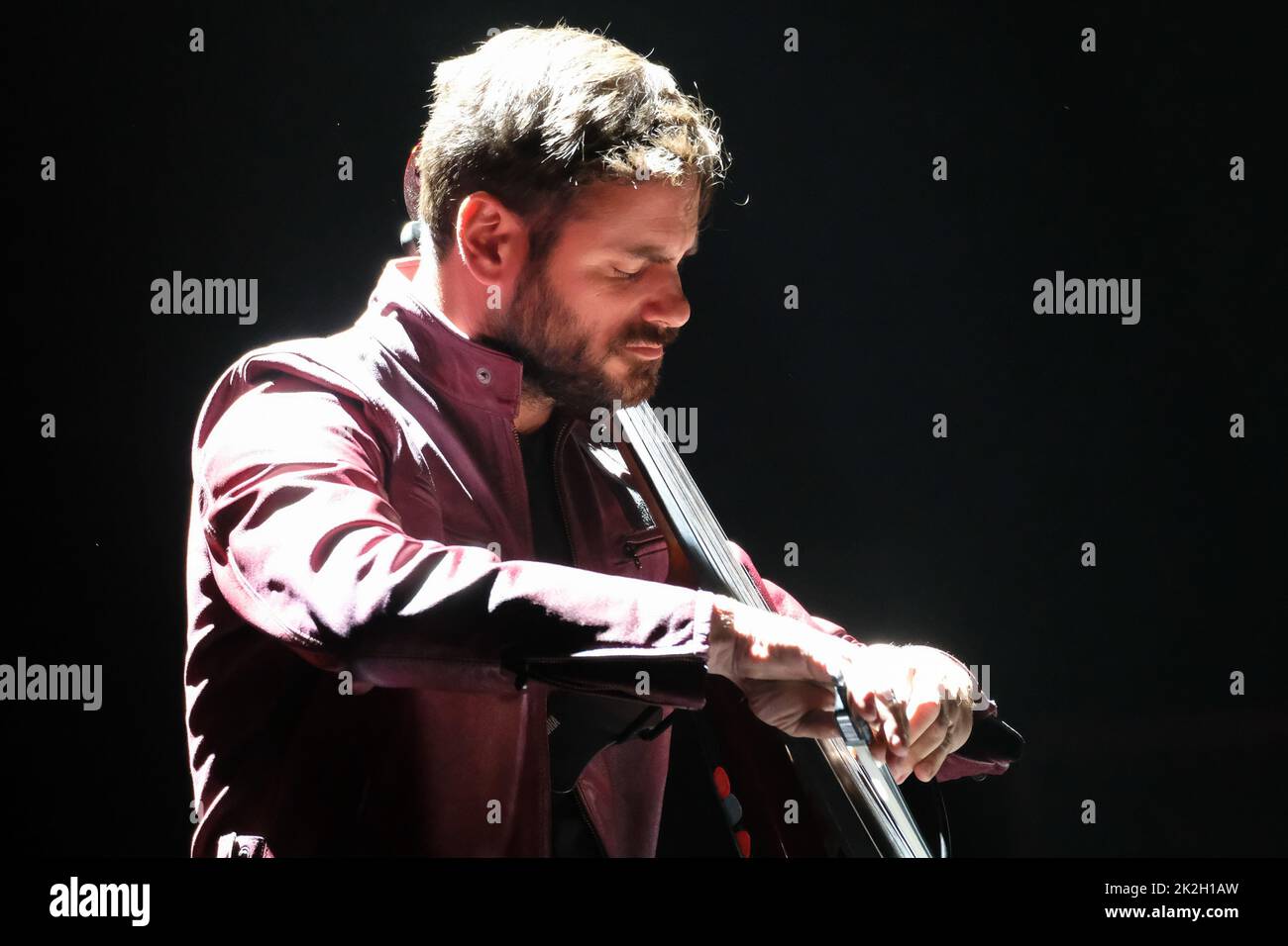 Verona, Italy. 22nd Sep, 2022. The 2Cellos - Stjepan Hauser during ...