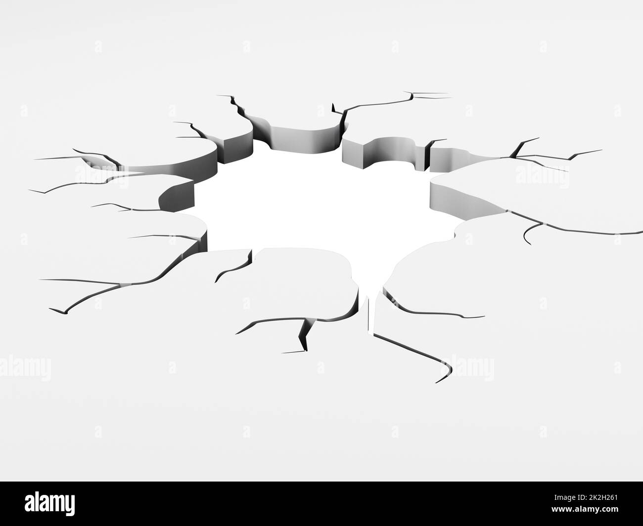 Ground crack earthquake cracks hi-res stock photography and images - Alamy