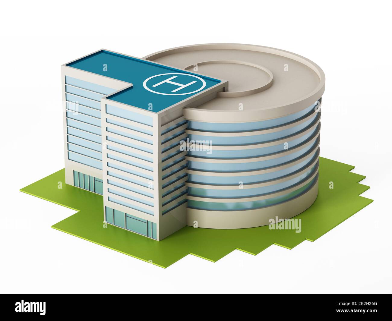 Hospital building hi-res stock photography and images - Alamy