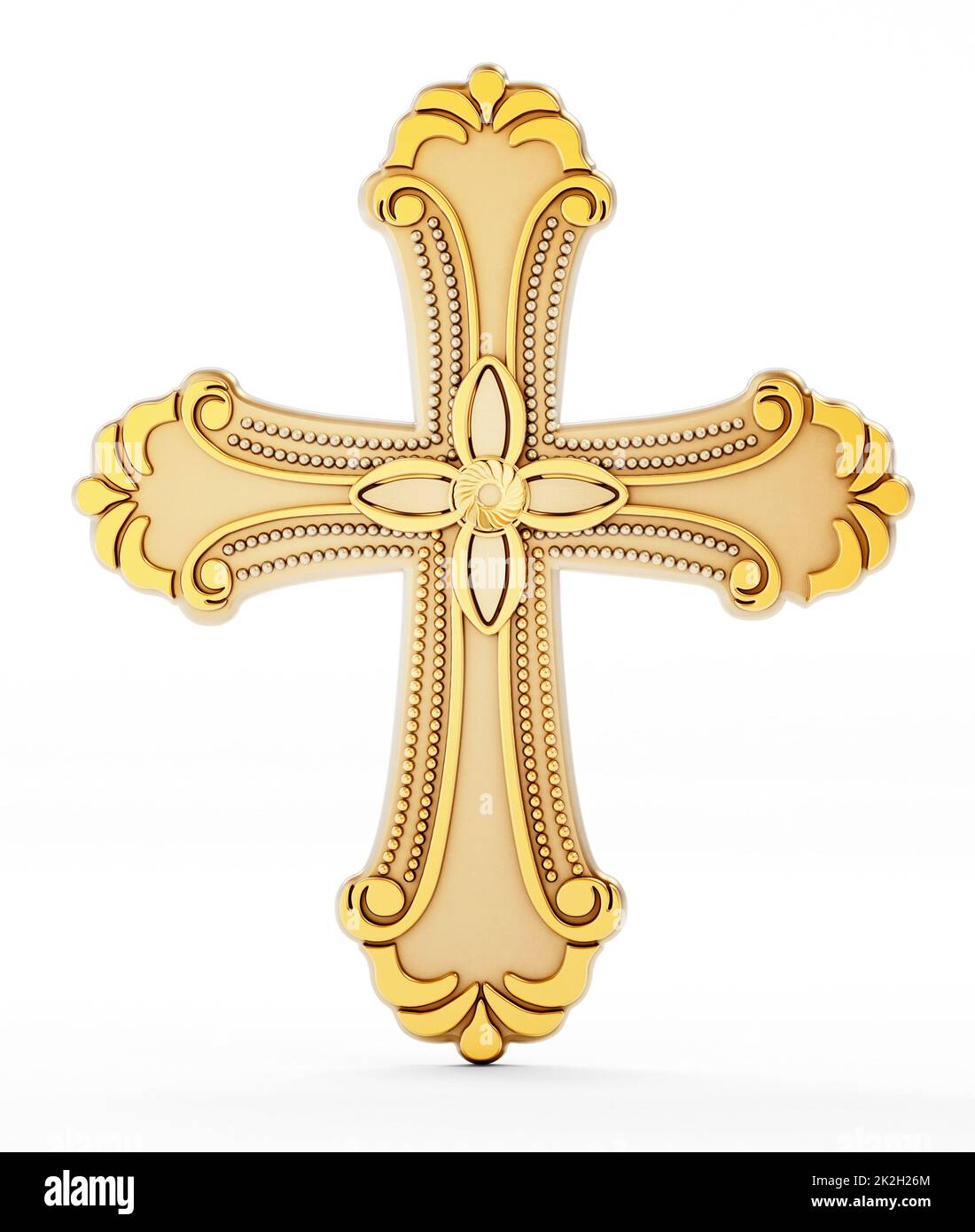Gold catholic cross hi-res stock photography and images - Alamy