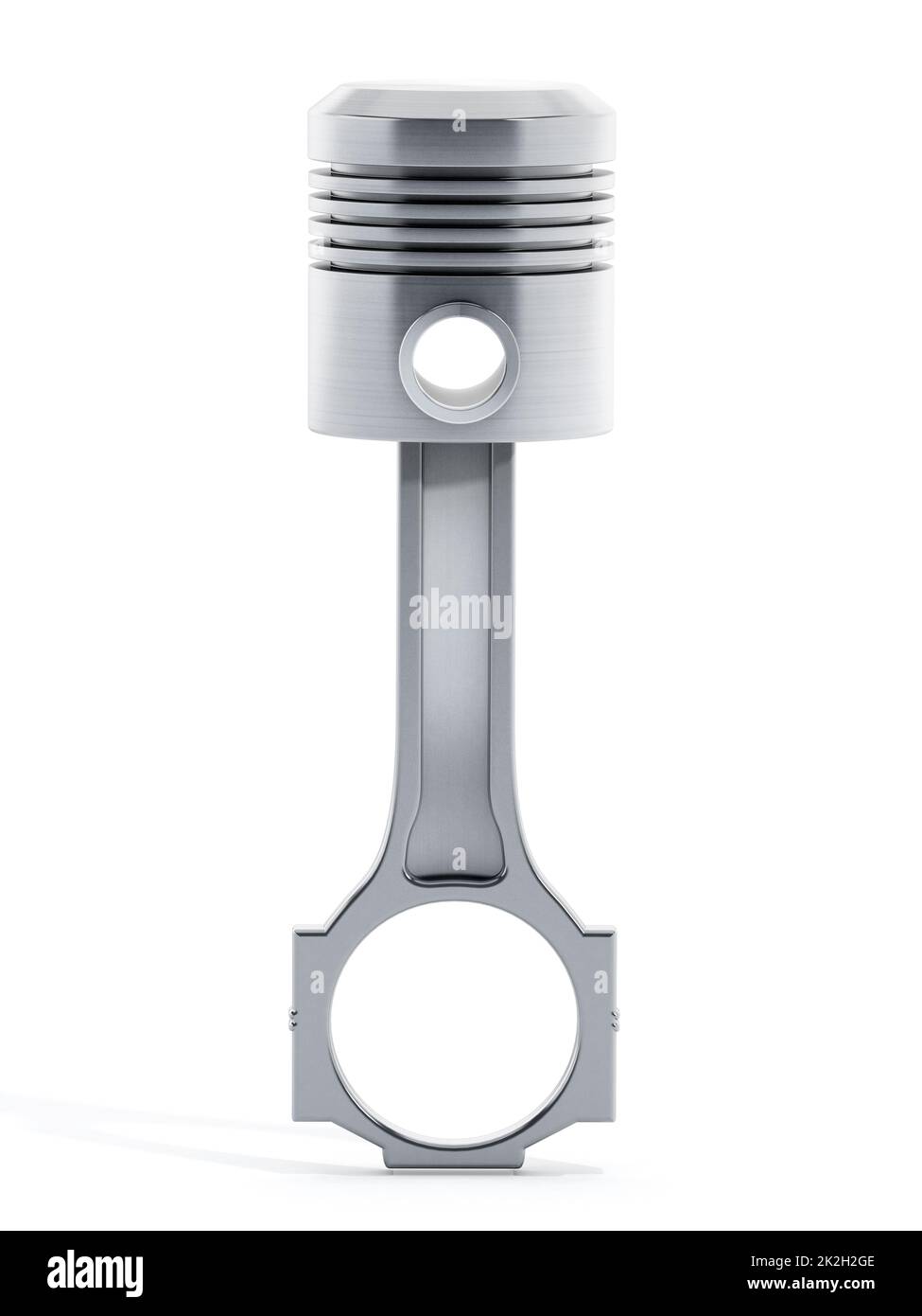 Piston isolated on white background Stock Photo - Alamy