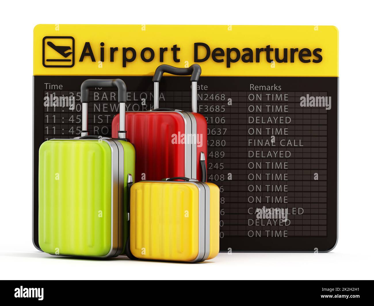 Departure time Cut Out Stock Images & Pictures - Alamy