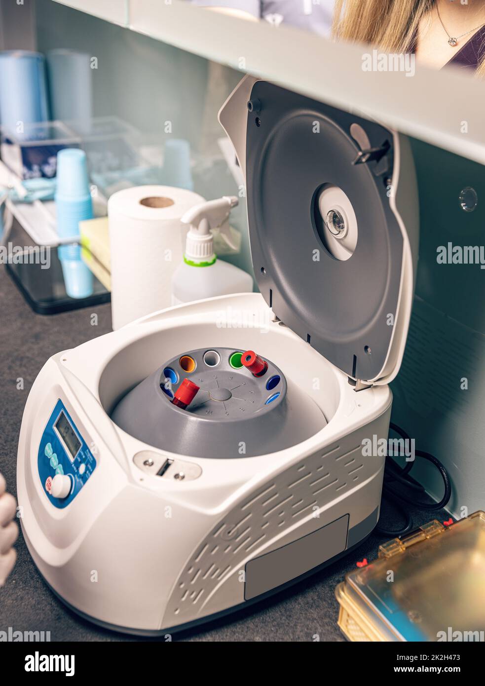 Modern equipment in the biochemical laboratory Stock Photo - Alamy