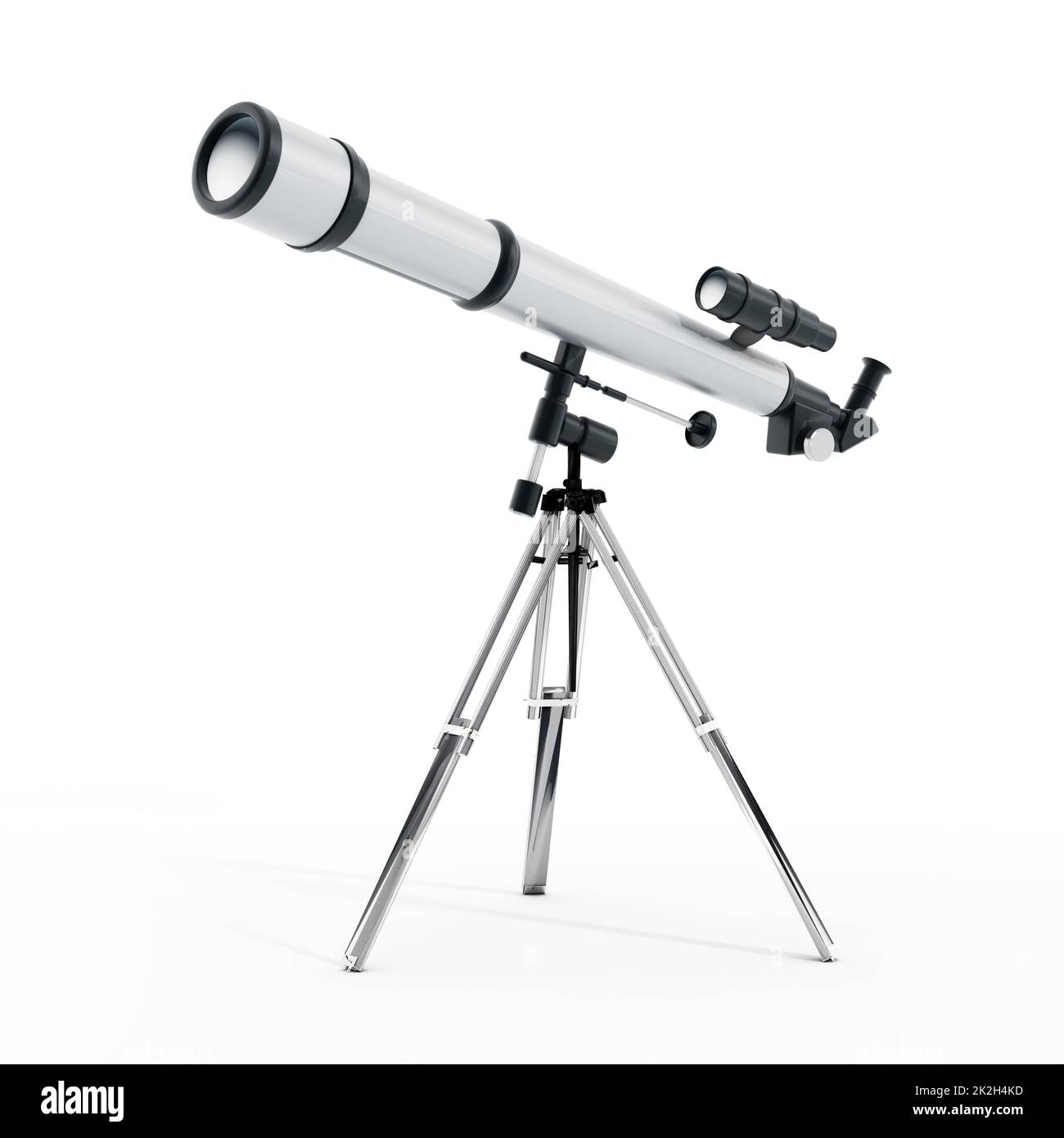3D illustration of a telescope Stock Photo - Alamy