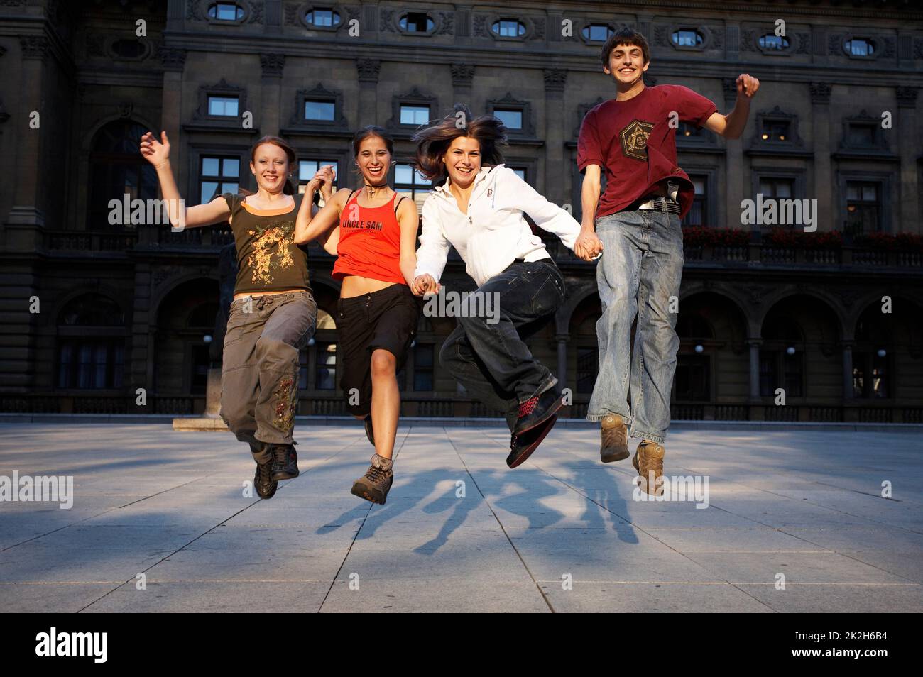 Pulling on the same rope I Stock Photo - Alamy